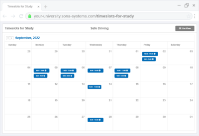 Platform · Sona Systems
