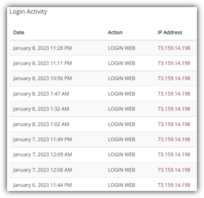 Preventing Fraud with IP address Logs · Sona Systems