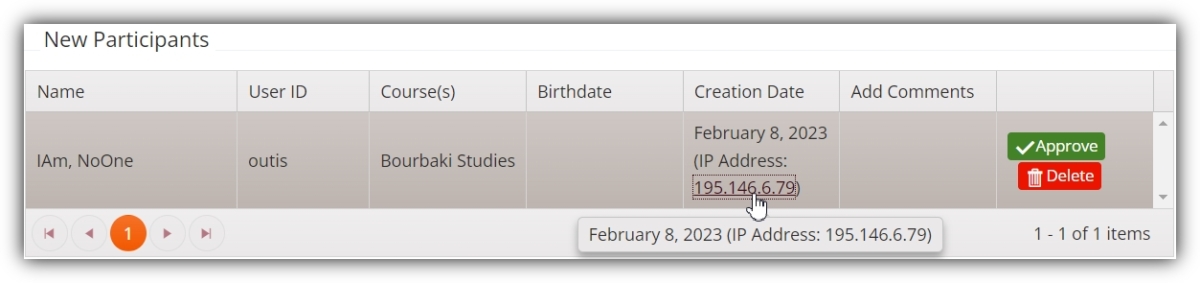 Preventing Fraud with IP address Logs · Sona Systems