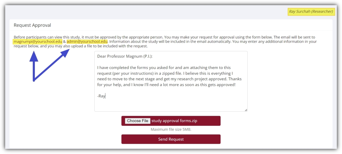 P.I. Privileges: Enable Principal Investigators to Approve Studies · Sona Systems