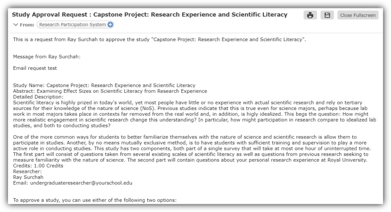 P.I. Privileges: Enable Principal Investigators to Approve Studies ...