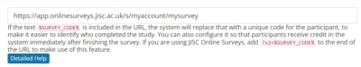 JISC Online Surveys Help Page · Sona Systems