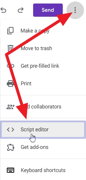 Google Forms Help Page · Sona Systems