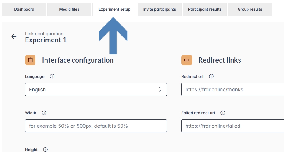 FaceReader Online Help Page · Sona Systems